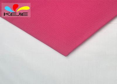 China Rose Red Twill Oil Water Repellent Antistatic Fabric 240GSM 57/58 Inch for sale