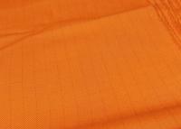 China Orange Twill Anti Static Fabric for Flame Retardant Safety Clothing 150cm Width for sale