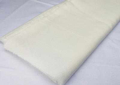 China Plain Dyed 270GSM White Flame Resistant Cotton Fabric For Industry for sale