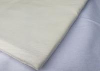 China Plain Dyed 270GSM White Flame Resistant Cotton Fabric For Industry for sale