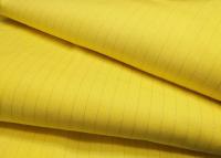 China EN1149 Grid Uniform Cloth Cotton Anti Static Fabric 260gsm For Workwear for sale