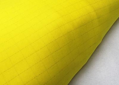 China 240gsm Yellow Flame Resistant Cotton Antistatic Fabric for Suit Anti Alkali for sale