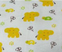 China 100% Cotton Cartoon Printed Flannelette Fabric 150-200GSM 42-93 Inch Width for sale