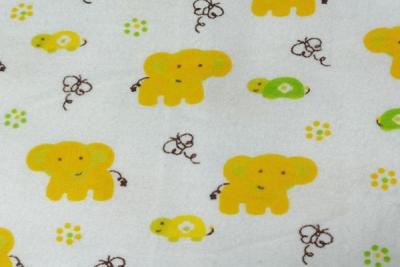 China 100% Cotton Flannel Fabric 160gsm Skin Friendly Plain Dyed Woven 150cm Width for sale