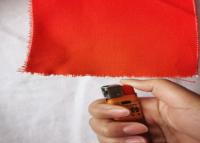 China 240-245gsm Twill Flame Retardant Fabric 100% Cotton Oil Water Resistant Red 150cm for sale