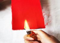 China 240-245gsm Twill Flame Retardant Fabric 100% Cotton Oil Water Resistant Red 150cm for sale