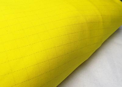 China C100 20x16 Anti Static Fabric with Stripe Carbon Fiber for Workwear 250GSM 57/58 for sale