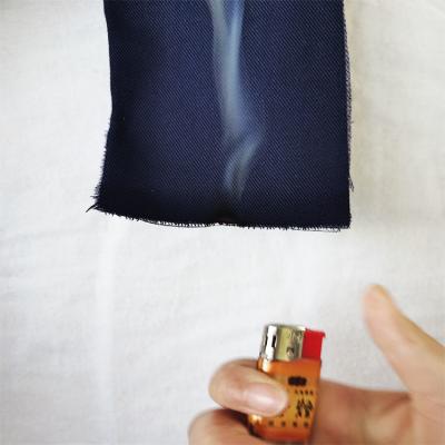 China High Strength Flame Retardant Fabric CVC Twill Thick 260gsm CP Non Flammable Cloth for sale