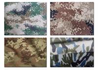 China T/C 80/20 Woven Ripstop Camouflage Fabric 210GSM 57/58 for Military Uniform for sale