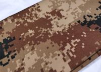 China CVC50/50 Woven Rip-stop Camouflage Fabric 210GSM 57/58 for Military Uniform for sale