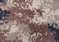 China CVC50/50 Woven Rip-stop Camouflage Fabric 210GSM 57/58 for Military Uniform for sale