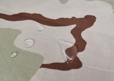 China CVC50/50 Woven Rip-stop Camouflage Fabric For Military Uniform for sale
