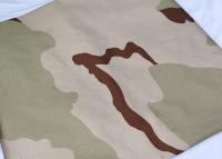 China CVC50/50 Woven Rip-stop Camouflage Fabric For Military Uniform for sale
