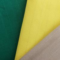 China Breathable Durability Flame Retardant Fabric Satin Twill Type Green Color for sale