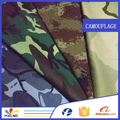 China T/C 65/35 Twill Digital Woodland Camouflage Waterproof Fabric 150GSM 57/58 Inch for sale