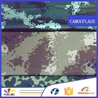 China T/C 65/35 Twill Digital Woodland Camouflage Waterproof Fabric 150GSM 57/58 Inch for sale