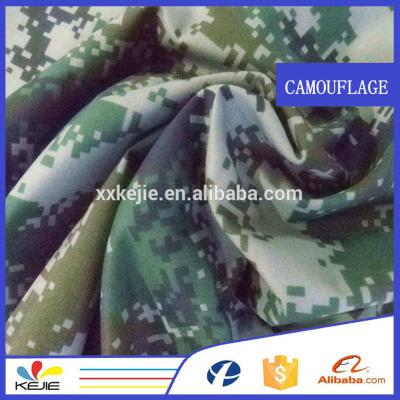 China 100% Cotton Waterproof Digital Camouflage Fabric 57/58 Inch 240 GSM Tear Resistant for sale