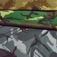 China T/C 90/10 Khaki Camouflage Hunting Fabric 57/58 Inch 235 GSM Durable Polyester Cotton Blend for sale