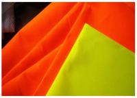 China 100% Cotton Fluorescent Fabric 280gsm 57-58 Inch Width Durable Eco Friendly for sale