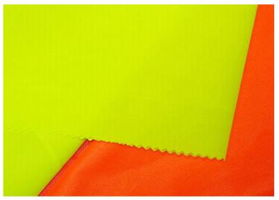 China Yellow Orange Fluorescent Cotton Anti Static Fabric 170gsm 57 58 Inch for Workwear for sale