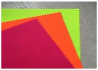 China Fluorescent Orange Cotton Twill Fabric 32x21 190gsm for Suit Clothing for sale