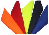 China 100% Polyester Fluorescent Fabric Customized Color 160gsm Twill Woven for Safety Coats for sale