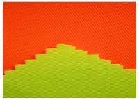China High Visibility Fluorescent Fabric Fireproof Fabric Materials Durable 380 Gsm for sale