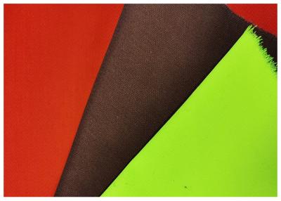 China EN471 Fluorescent Water Resistant Fabric for Policeman Uniform 1000N Tensile Strength for sale