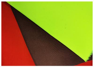 China Comfortable Fluorescent Yellow Fabric Water Proof Woven Technic For Uniform for sale