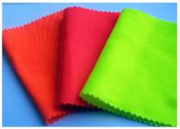 China Comfortable Wrinkle Free Cloth Material Fluorescent Twill Fabric 235 GSM for sale