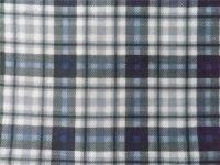 China Soft Waterproof Yarn Dyed Flannel Fabric 100 Cotton Plain Dyed Pattern for sale