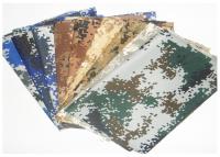 China High Color Fastness Camouflage Cloth 21x21 Yarn Count 190gsm Tear Resistant Odor Free for sale