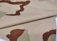 China High Stretch Camouflage Fabric Twill Weaving Army Print 32x32 Yarn Count 150 GSM for sale