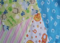 China Fire Resistant Printed Cotton Flannel Material Double Sided Twill Style for sale