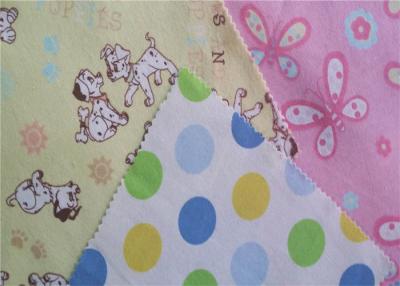 China 80 Polyester 20 Cotton Flannel Cloth Good Elasticity Double Sided Flannelette for sale