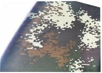 China Military Camouflage Cloth Easy Decontamination Fabrics Twill Style Durable for sale