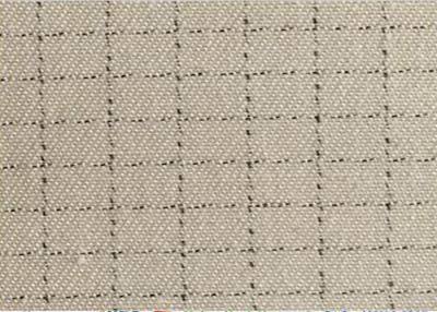 China Protective Clothing Electrostatic Fabric 5mm X 5mm Grid Carbon 100% Cotton for sale
