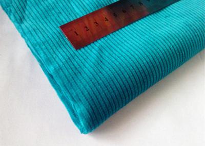 China 16 Wale Plaid Cotton Corduroy Fabric Shrink Resistant 210GSM 57/58 Inch for Garment for sale