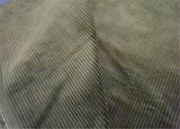 China High Stretch Corduroy Fabric Wide Wale 57/58 Inch 110GSM Breathable Oil Proof for sale