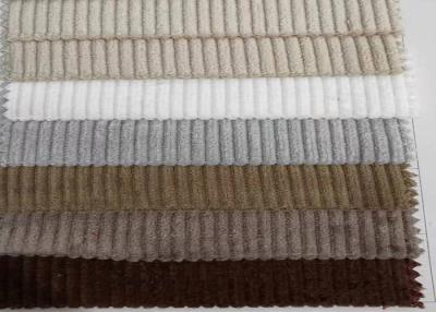 China Breathable Cotton Corduroy Fabric 8 Wale Waterproof Shrink Resistant 280 GSM 43/44 Inch for sale