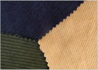 China 21 Stretch Cotton Corduroy Fabric 65% Cotton 35% Polyester 280GSM 57/58 Width for sale