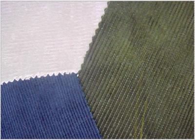 China Eco Friendly Thick Corduroy Fabric 110 GSM 60 Cotton 40 Polyester Stretch Soft Feel for sale
