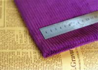 China Waterproof Purple Corduroy Fabric Antibacterial 60 Cotton 40 Polyester 210GSM 43/44 Inch for sale