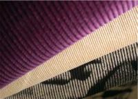China Waterproof Purple Corduroy Fabric Antibacterial 60 Cotton 40 Polyester 210GSM 43/44 Inch for sale