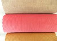 China Shrink Resistant Yellow Corduroy Fabric 100% Cotton Fire Retardant Acid Proof 150GSM 43/44 Inch for sale