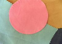 China Baby Soft Heavy Duty Corduroy Fabric Acid Proof Pink Plaid 150GSM 43/44 Inch for sale