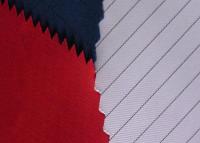 China Soft Polyester Cotton Twill Anti Static Fabric 150GSM 150CM Width 2% Carbon Fiber for sale