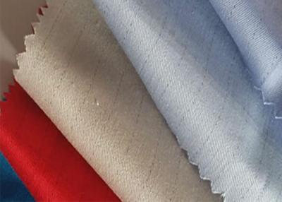 China Yarn Dyed ESD Clothing Material 5mm Grid Cloth for Industrial Worker Wear 128x60 for sale