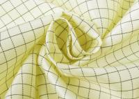 China Yellow Antistatic Fabric Twill Woven 100D48F 108gsm 57/58in for Protective Workwear for sale