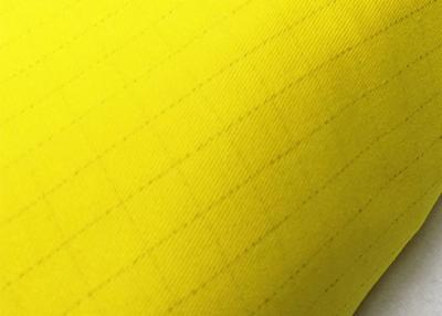 China SGS Certified Anti Static CVC Fabric Flame Resistant 3/1 Twill 235 GSM 150cm for sale